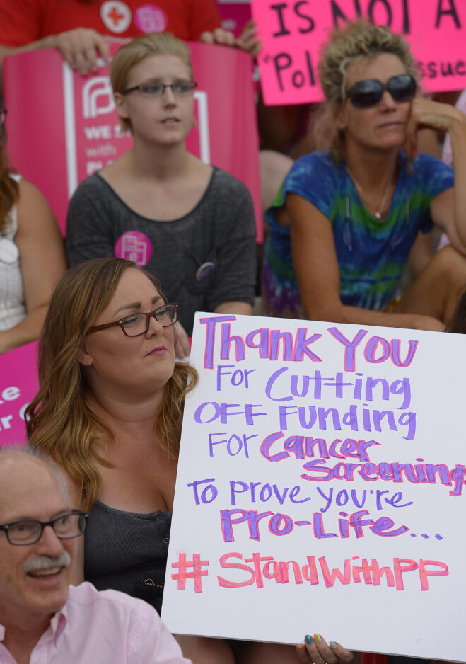 Hundreds rally to support Planned Parenthood at Utah capitol | News ...